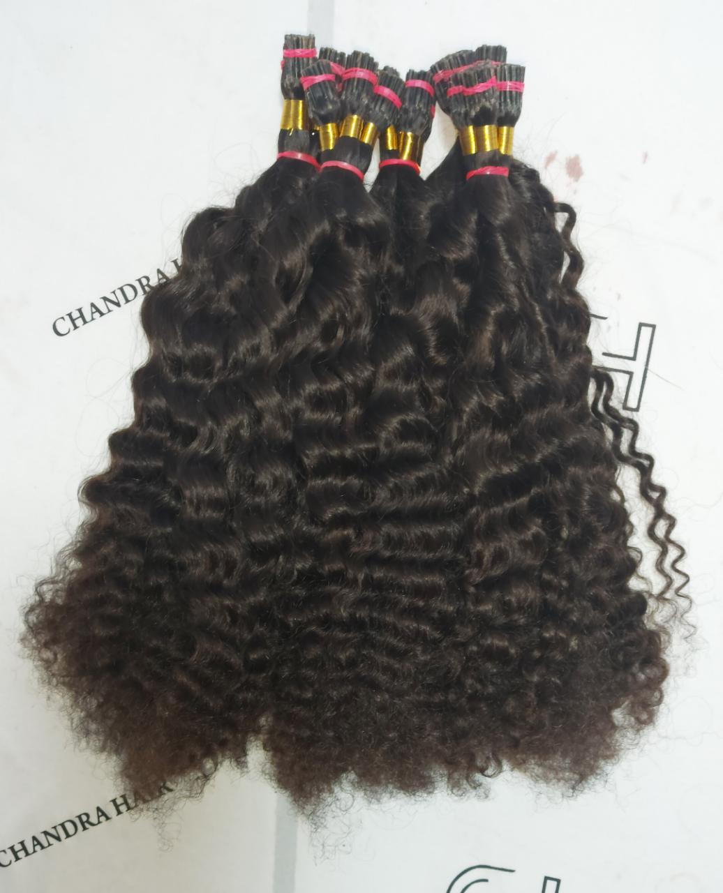 Where to Buy South Indian Raw Hair Kinky Curly Microlinks – Chandra Hair