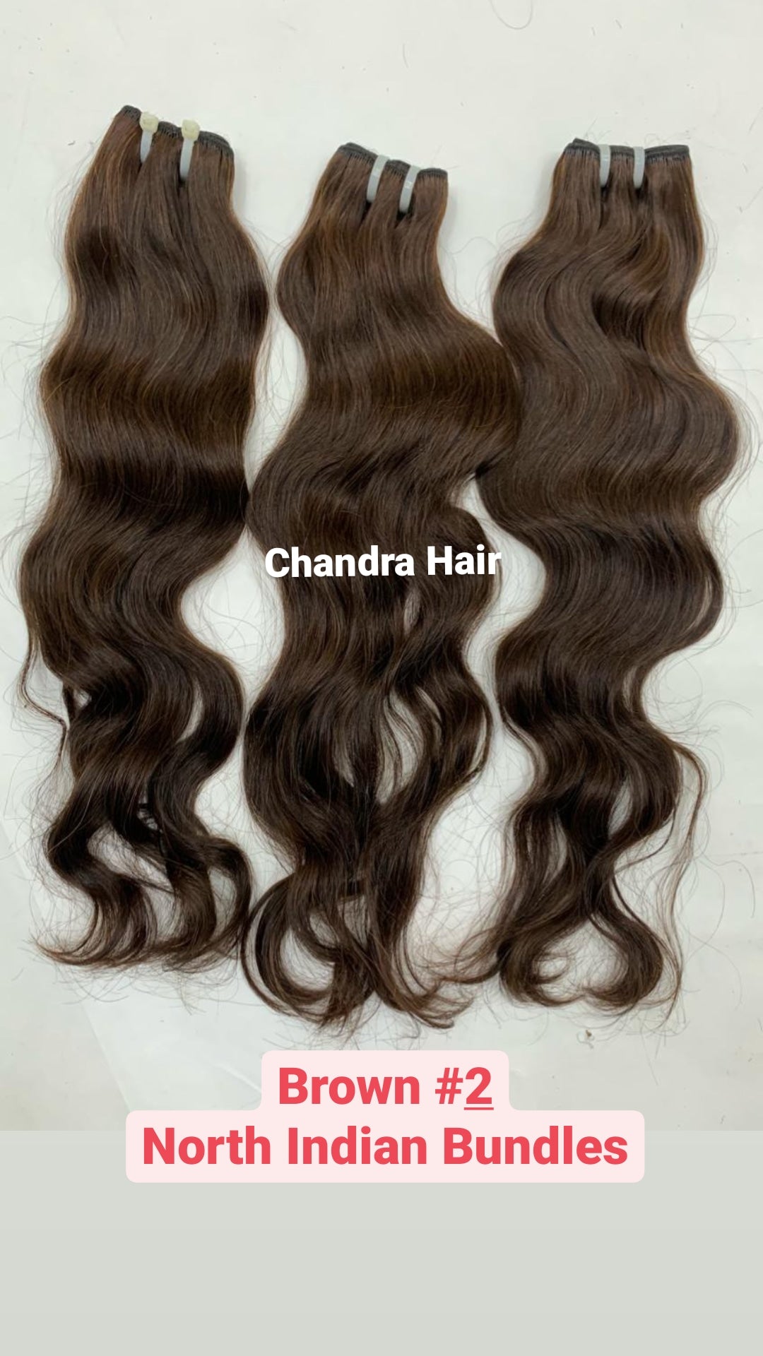 Buy Natural Wavy North Indian Raw Hair Online | Chandra Hair