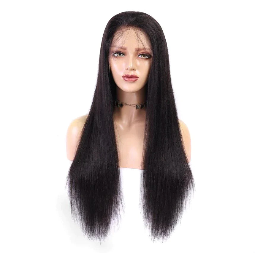 Grade 9A Straight Virgin Hair HD 5x5 Closure Wig Glueless – Chandra Hair
